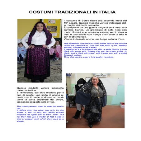 Italy traditional costumes | PDF