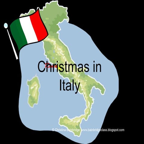 How they celebrate christmas in italy | PPTX