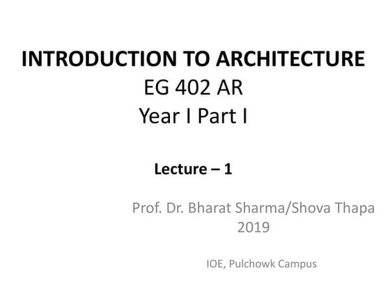 CAMPUS DESIGN - CONCEPT STUDY | PPT