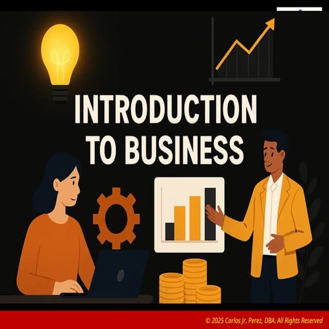 Introduction to business slides chapter one | PPTX
