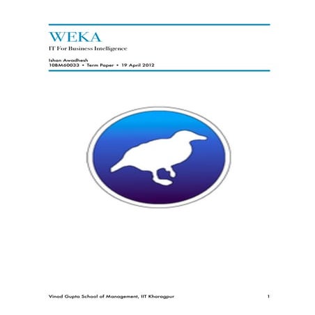 Classification And Clustering Analysis Using Weka Pdf