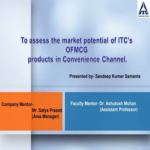 Itc | PPT | Business | Business and Finance