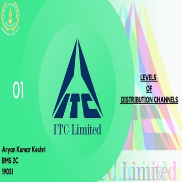 Itc marketing channel/ distribution channel | PDF