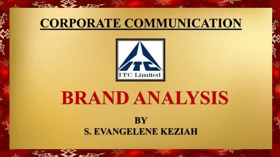 CSR on ITC Ltd. | PPT