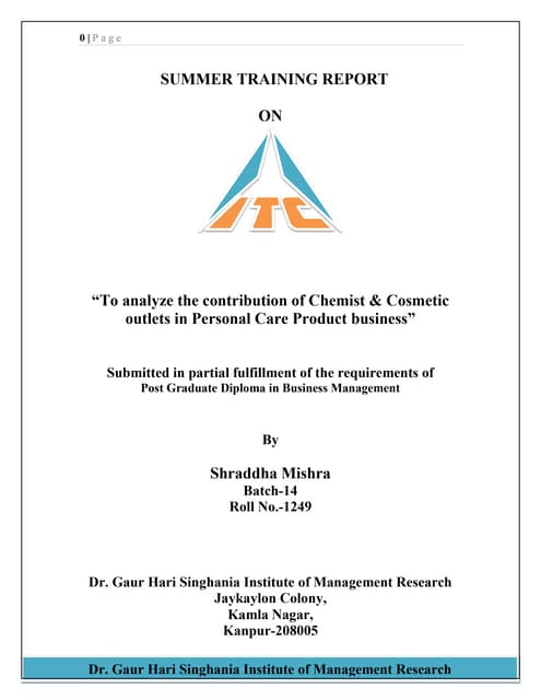 emami PPT 2019 | PPTX | Skin Care | Beauty