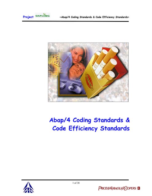 Itc abap coding standards & code efficiency standards | PDF Itc abap coding standards & code efficiency standards | PDF