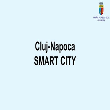 Cluj Smart City - Emil Boc | PDF
