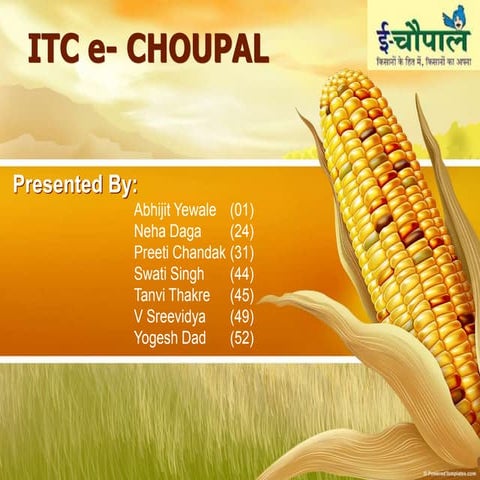 Itc E Choupal | PPTX