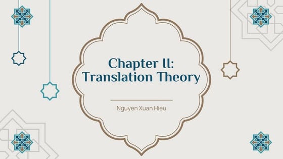 Methods Of Translation | PPT