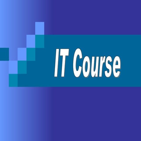 It Course | PPT