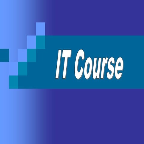 iIt course | PPSX