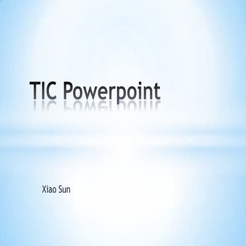 Itc powerpoint | PPTX | Technology & Computing