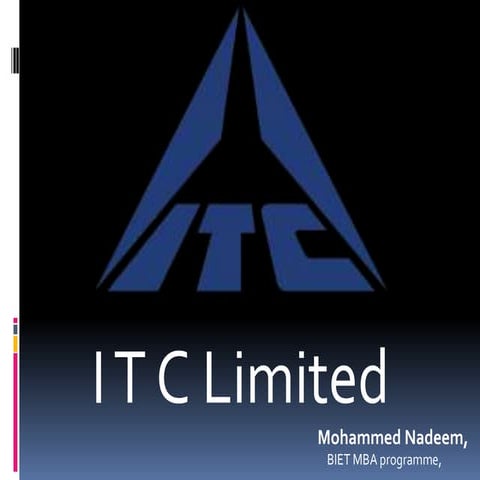 Itc presentation | PPT