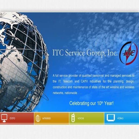 Itc Service Group Brochure | PPT