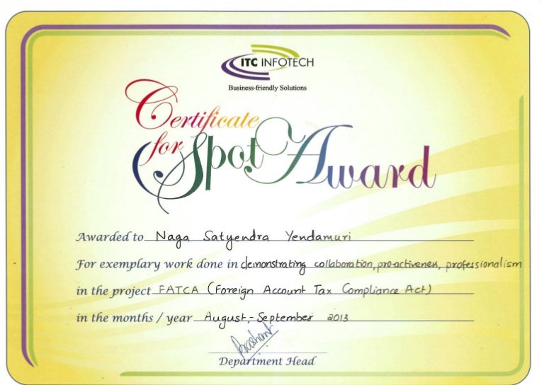 Spot Award spot-award