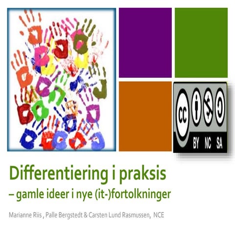 It differentiering transfer-310316_m_riis | PPTX