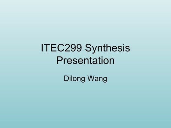 CLD 495 blue grass technology | PPT