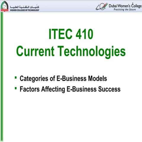 Itec410 lec2 | PPT