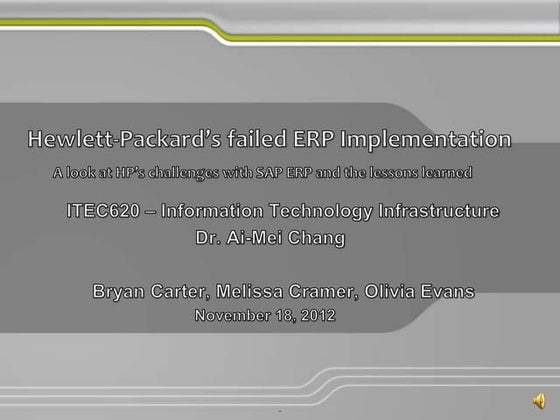 Hewlett-Packard Experince Letter | PDF