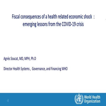Item iic-fiscal-consequences-of-a-health-related-economic-shock-2020 | PPT
