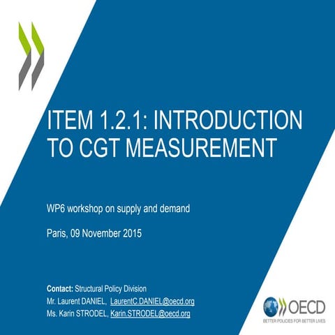Introduction to CGT Measurement | PPTX