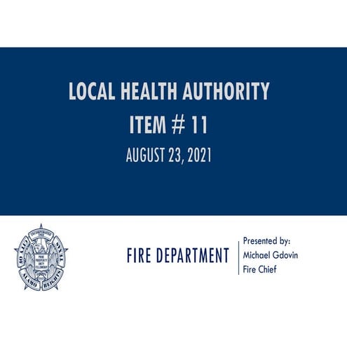 Item # 11 - PPT Local health authority | PDF