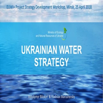 “Ukrainian Water Strategy” by Volodymyr Bilokon’ & Vladislav ...