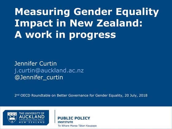 Gender Equality - Monika PARRELLA (Italy) | PPT