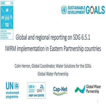 Item 2.2 Global Water Partnership presentation on sdg 6.5.1 | PPTX