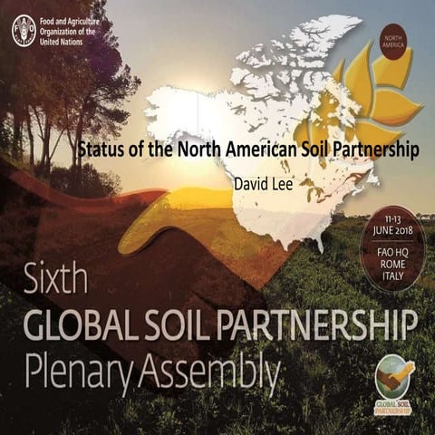 Status of the North America Soil Partnership | David Lee | PPT