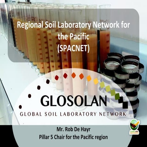 Item 7. Establishment of the Regional Soil Laboratory Network for the ...