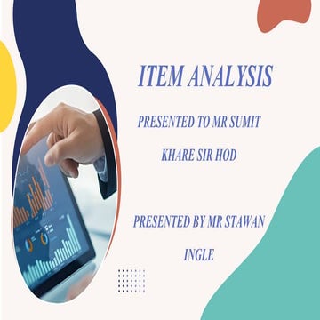 ITEM ANALYSIS -ITEM DIFFICULTY AND DISCRIMINATION INDEX.pptx
