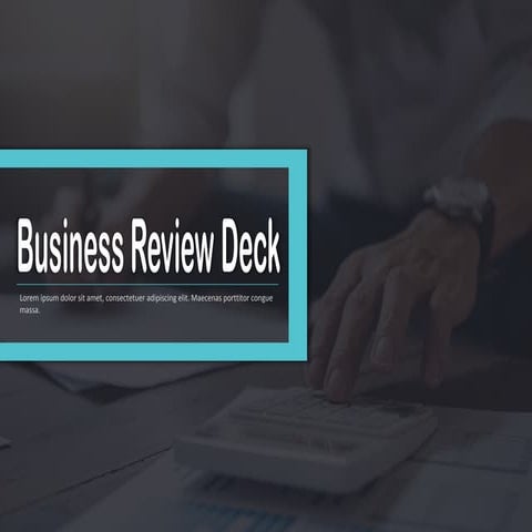 Business Review Deck | PPTX
