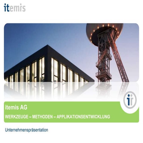 itemis Unternehmenspräsentation | PPTX