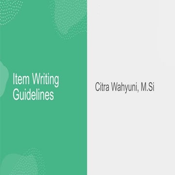 Items writing Guidelines for Psychology - Eng.pptx