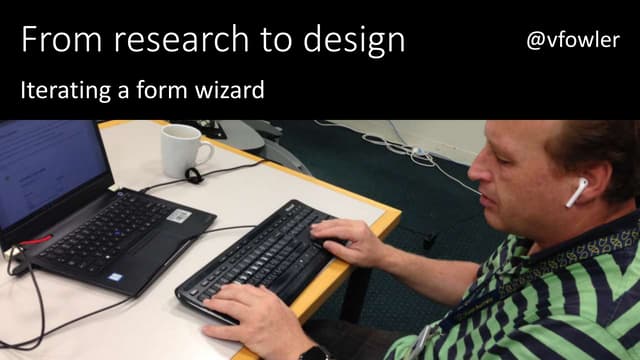 Iterating a form wizard | from research to design | PPTX | Desktop ... Iterating a form wizard | from research to design | PPTX | Desktop ...