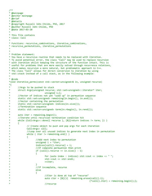 Recursion to iteration automation. | PDF | Programming Languages ... Recursion to iteration automation. | PDF | Programming Languages ...