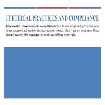 IT Ethical Practices and Compliance.pptx