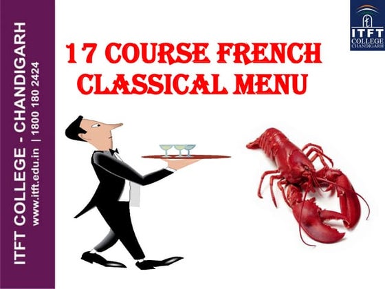 French menu dishes | PPTX