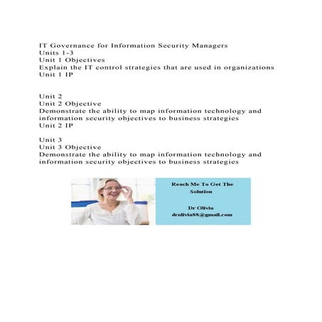 IT Governance for Information Security ManagersUnits 1-3Unit 1.docx
