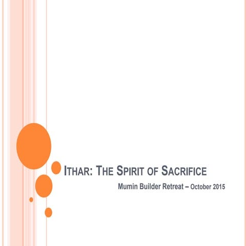 Ithar / Sacrifice | PPTX