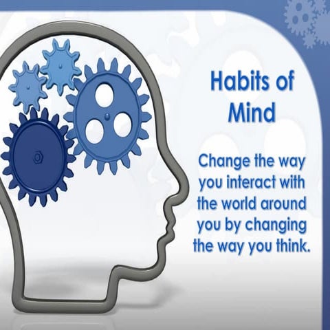 I think habits of mind | PPT