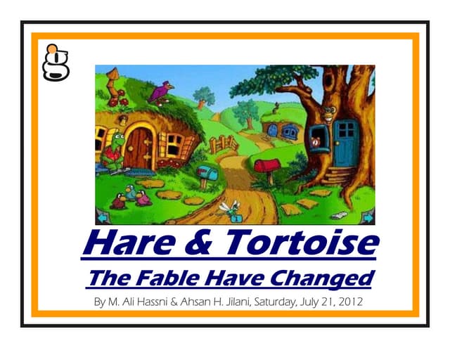 New Version of Tortoise and Hare story | PPT
