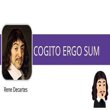What is knowledge 2016 revision the cogito, the trademark argument | PPTX