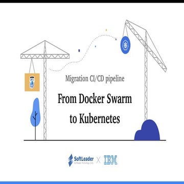 Migration CI/CD pipeline from Docker Swarm to Kubernetes | PDF