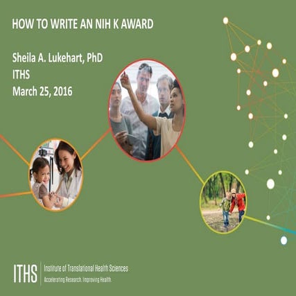 How to Write an NIH K Award | PDF