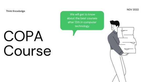 ITI COPA course | PDF