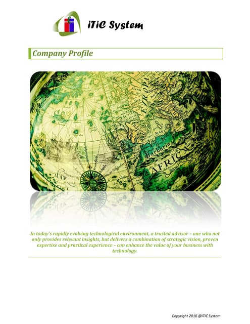 Prodapt Technology - Corporate Profile | PDF