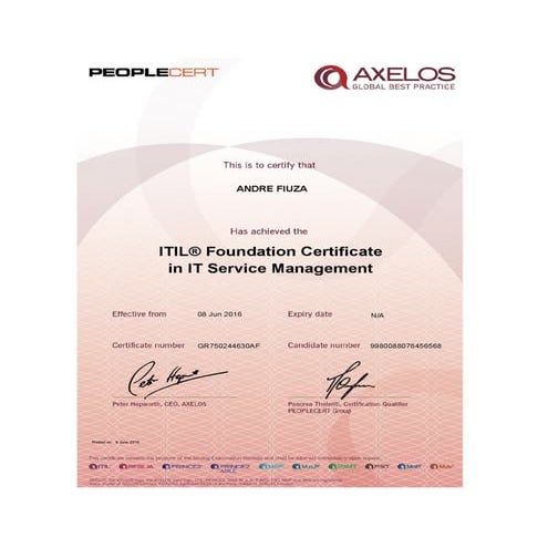 ITIL Foundation | PDF