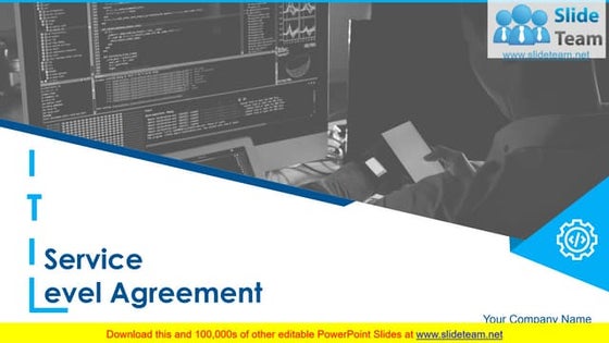 Service level agreement presentation | PPT